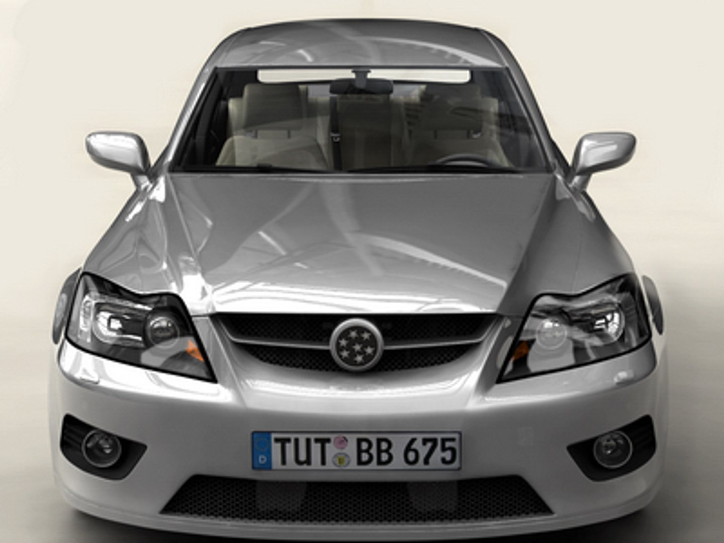 Generic Car Middle Class Interior 3d 3ds