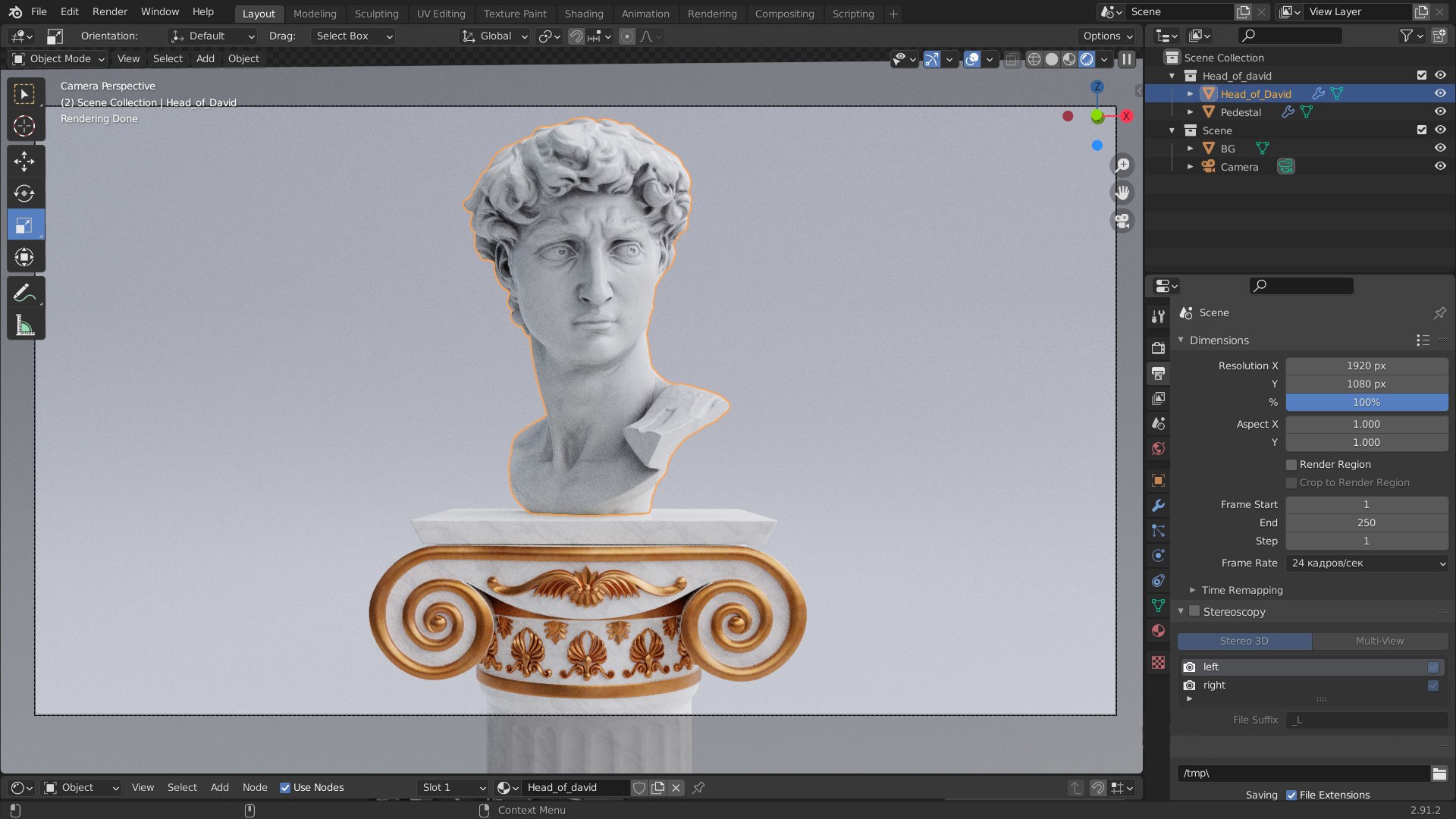 3D David Michelangelo Statue - TurboSquid 1692800