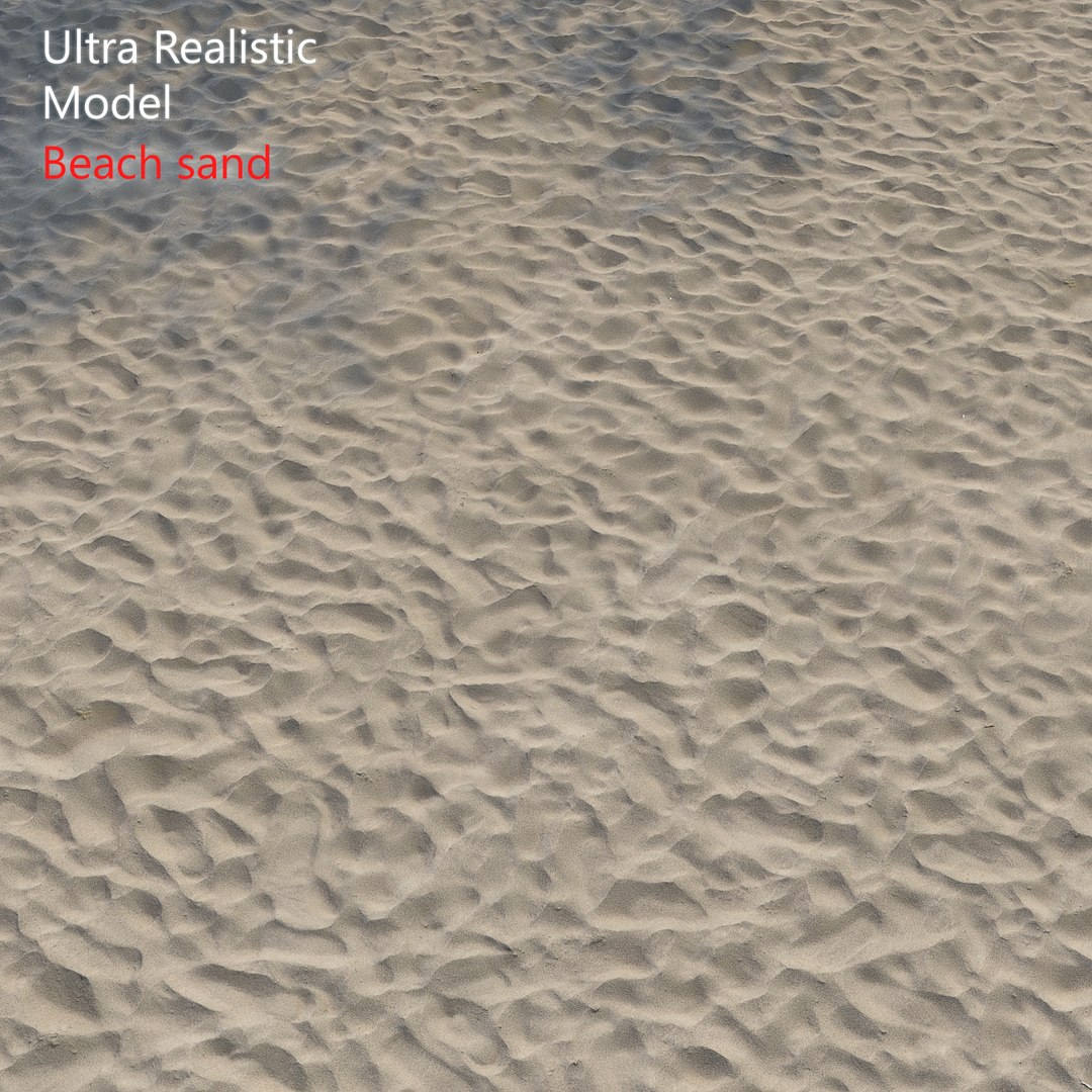 Ultra Realistic Beach Sand Geometry 3D Model - TurboSquid 1758506