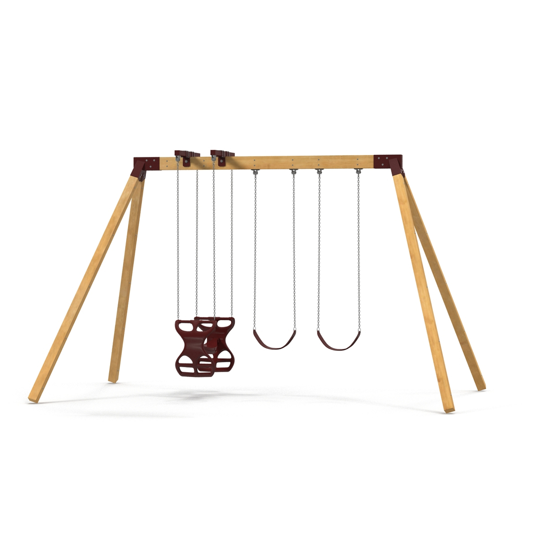 Playground Seesaw Swing 3D Model - TurboSquid 1662194