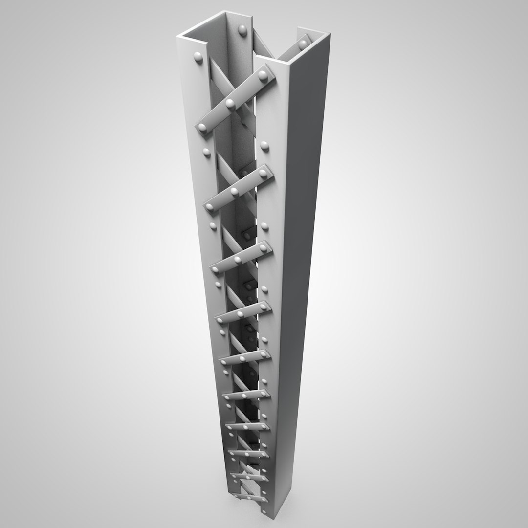 3D Girders Model - TurboSquid 1155453