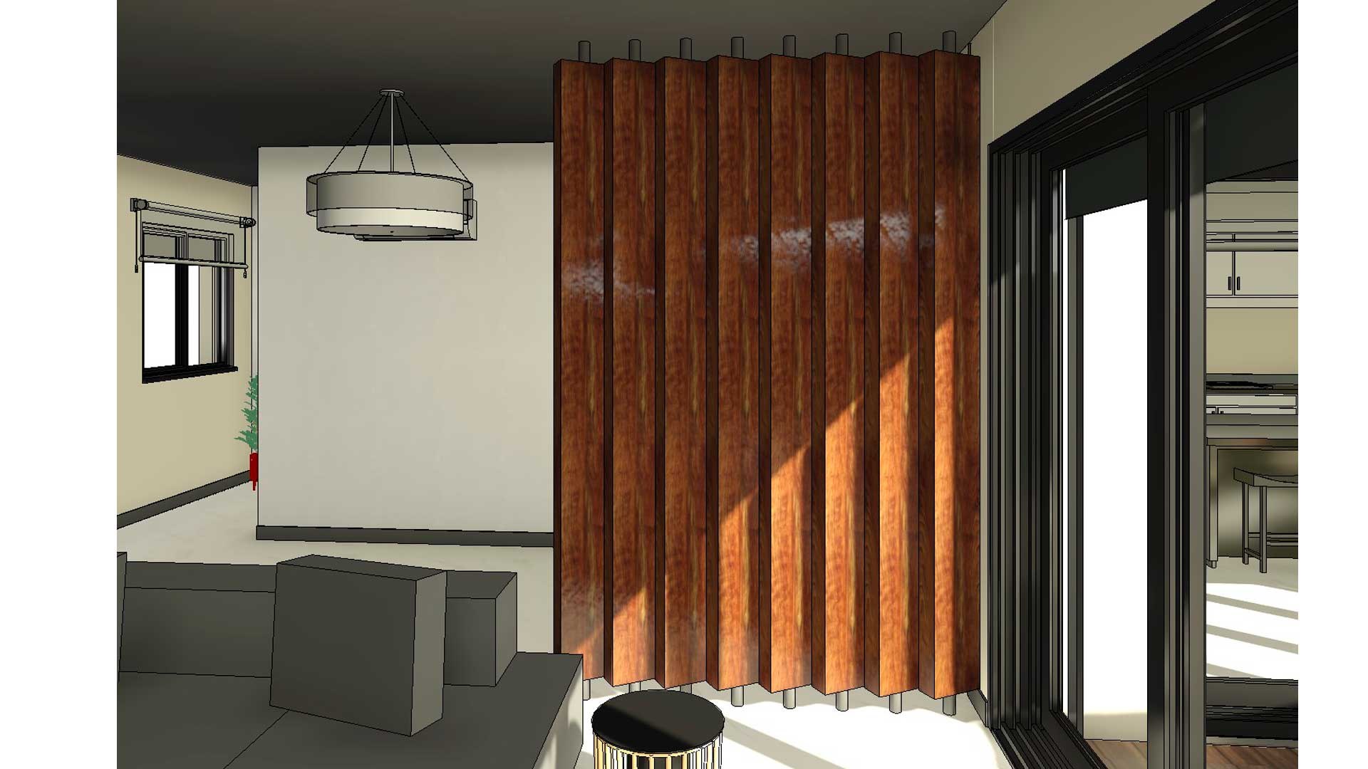 Wooden Column Decor Screens Room Divider 3D Model - TurboSquid 2031500