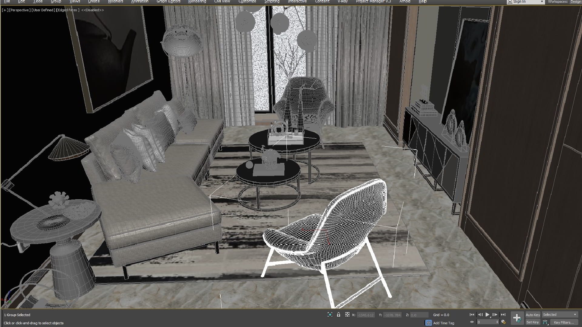 3D Model Modern Living Room - TurboSquid 2024442 3D Model Modern Living Room - TurboSquid 2024442