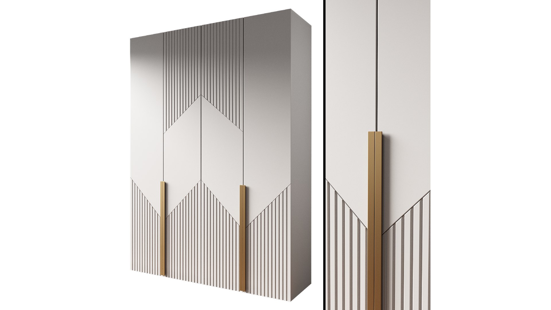 3D Wardrobe 318 - TurboSquid 2206046