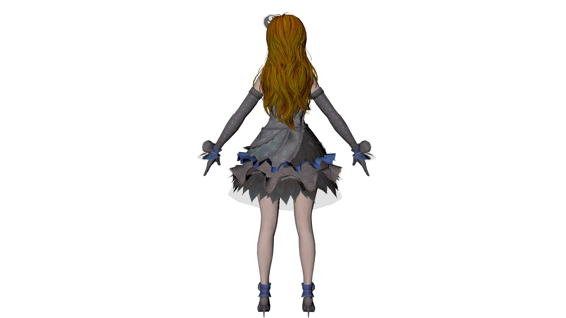 3D Hauntingly Beautiful Character - TurboSquid 2378469
