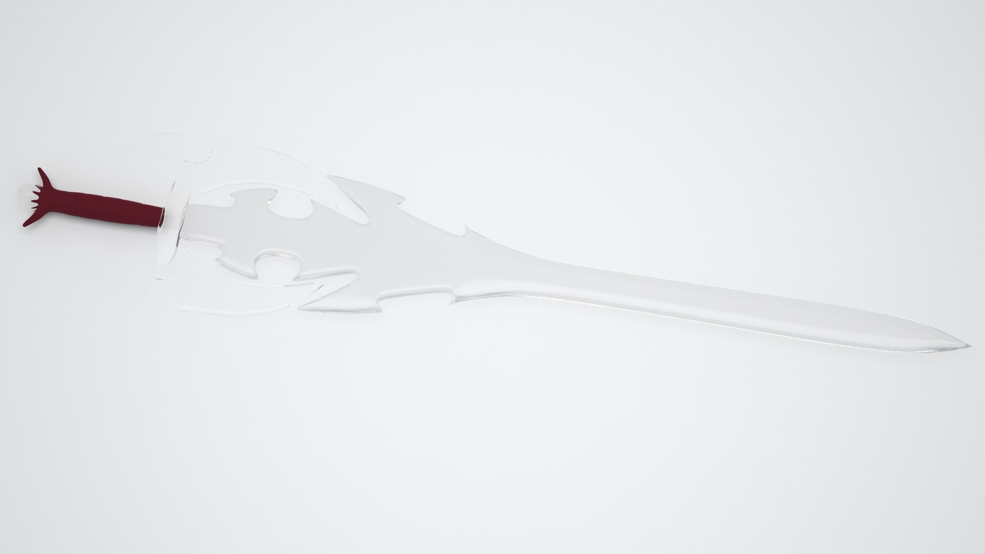 3D Sword Of Darkness Frosted - TurboSquid 2380378