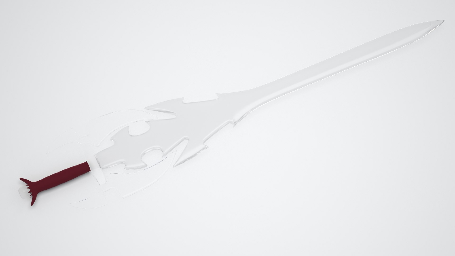 3D Sword Of Darkness Frosted - TurboSquid 2380378