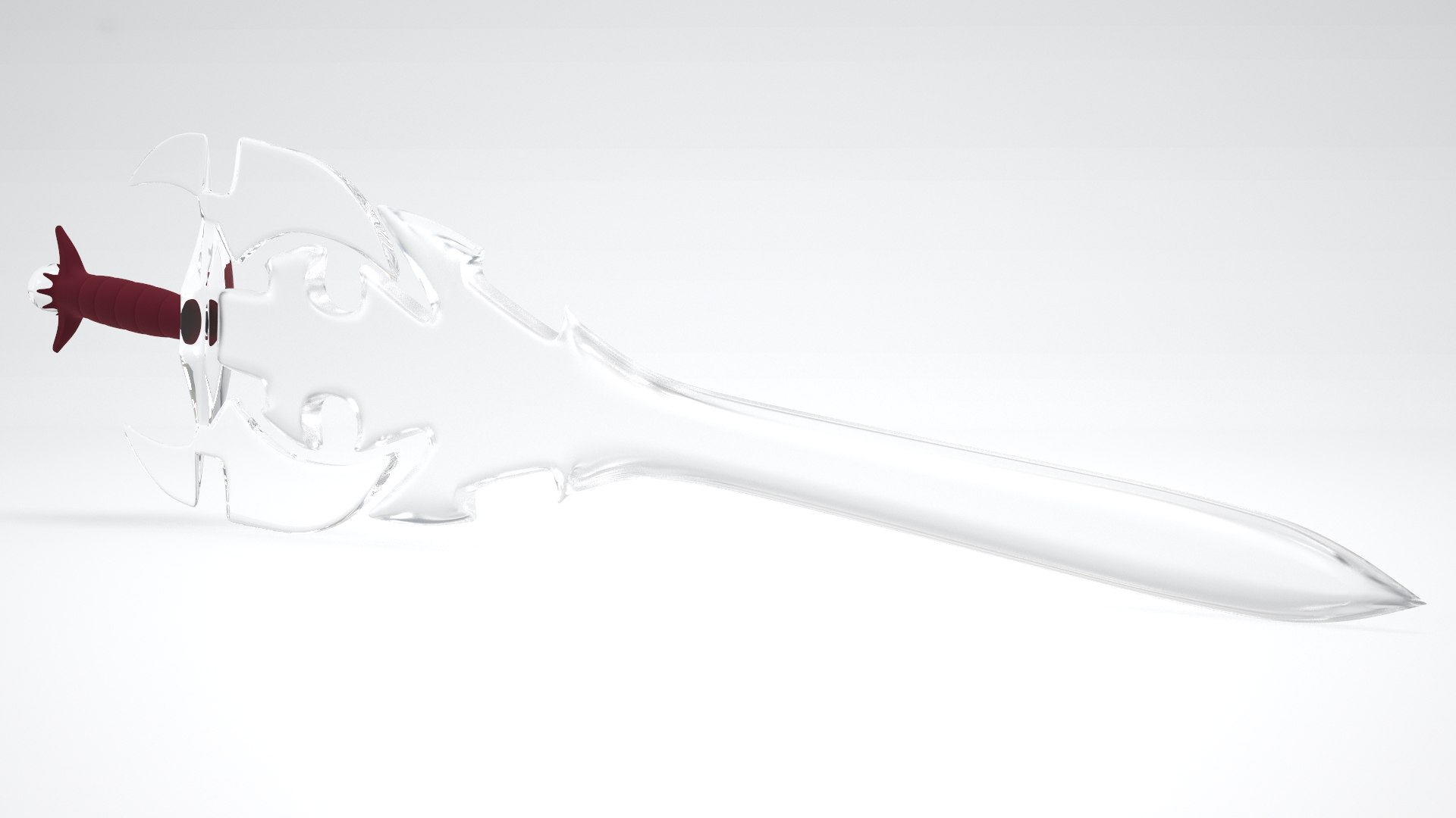 3D Sword Of Darkness Frosted - TurboSquid 2380378