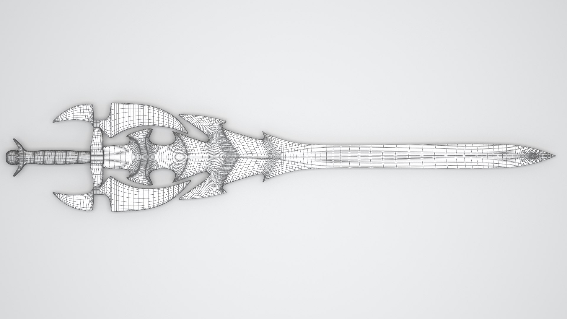 3D Sword Of Darkness Frosted - TurboSquid 2380378