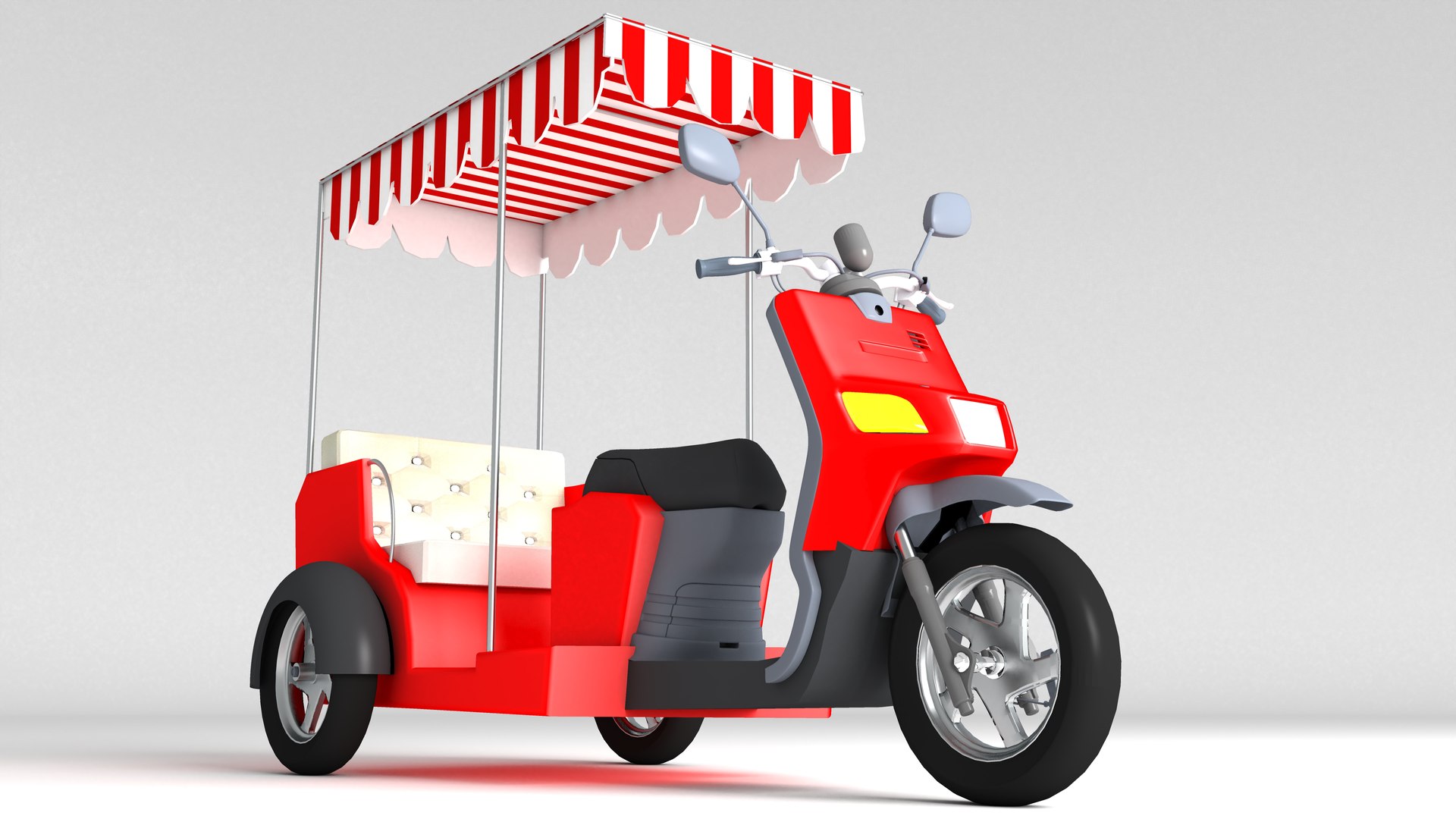 Motorickshaw 8K 3D - TurboSquid 2321351