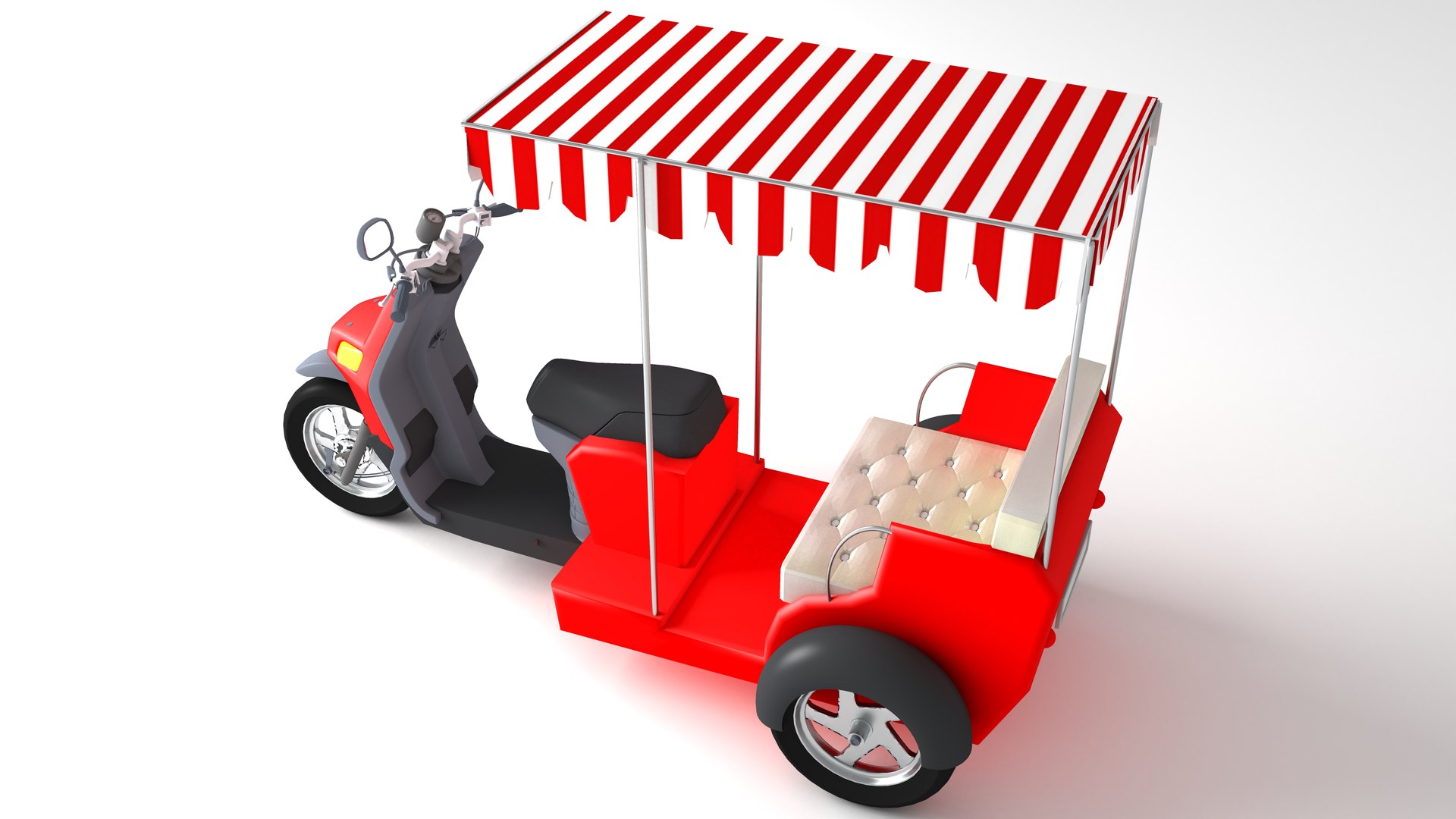 Motorickshaw 8K 3D - TurboSquid 2321351