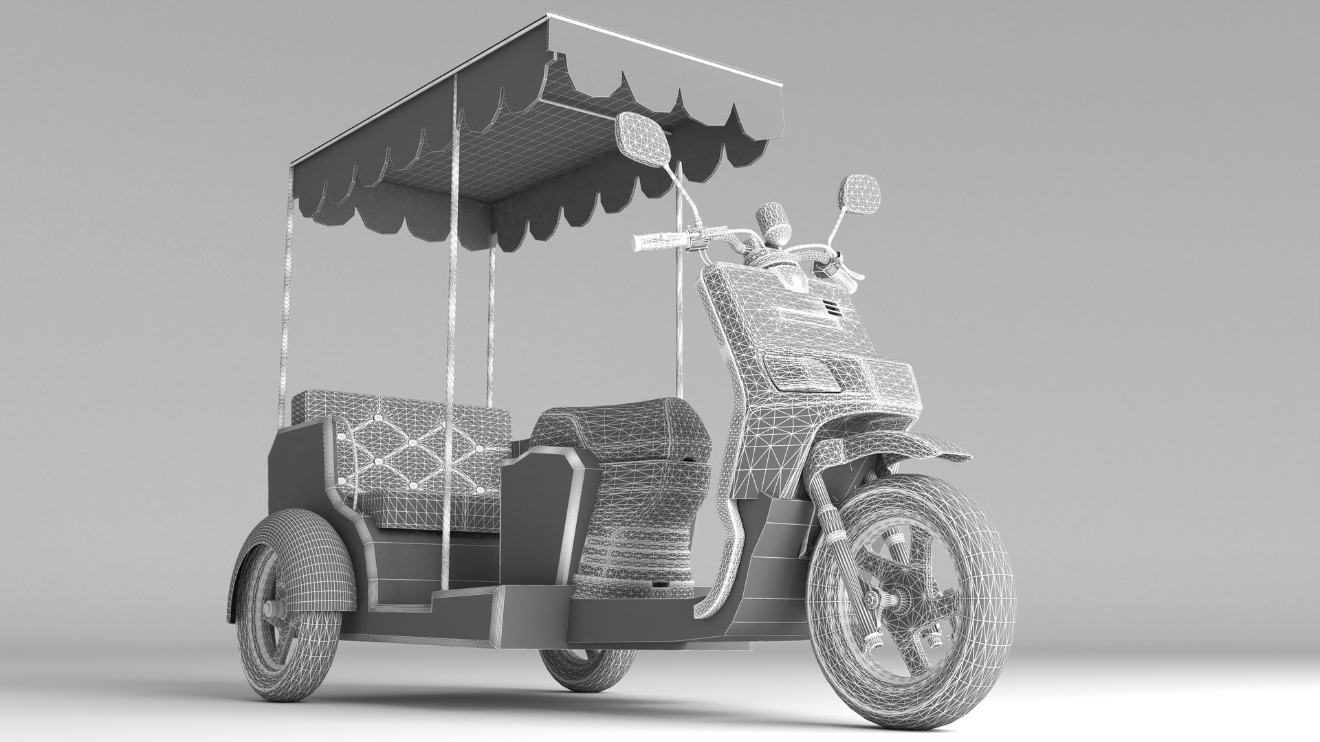 Motorickshaw 8K 3D - TurboSquid 2321351
