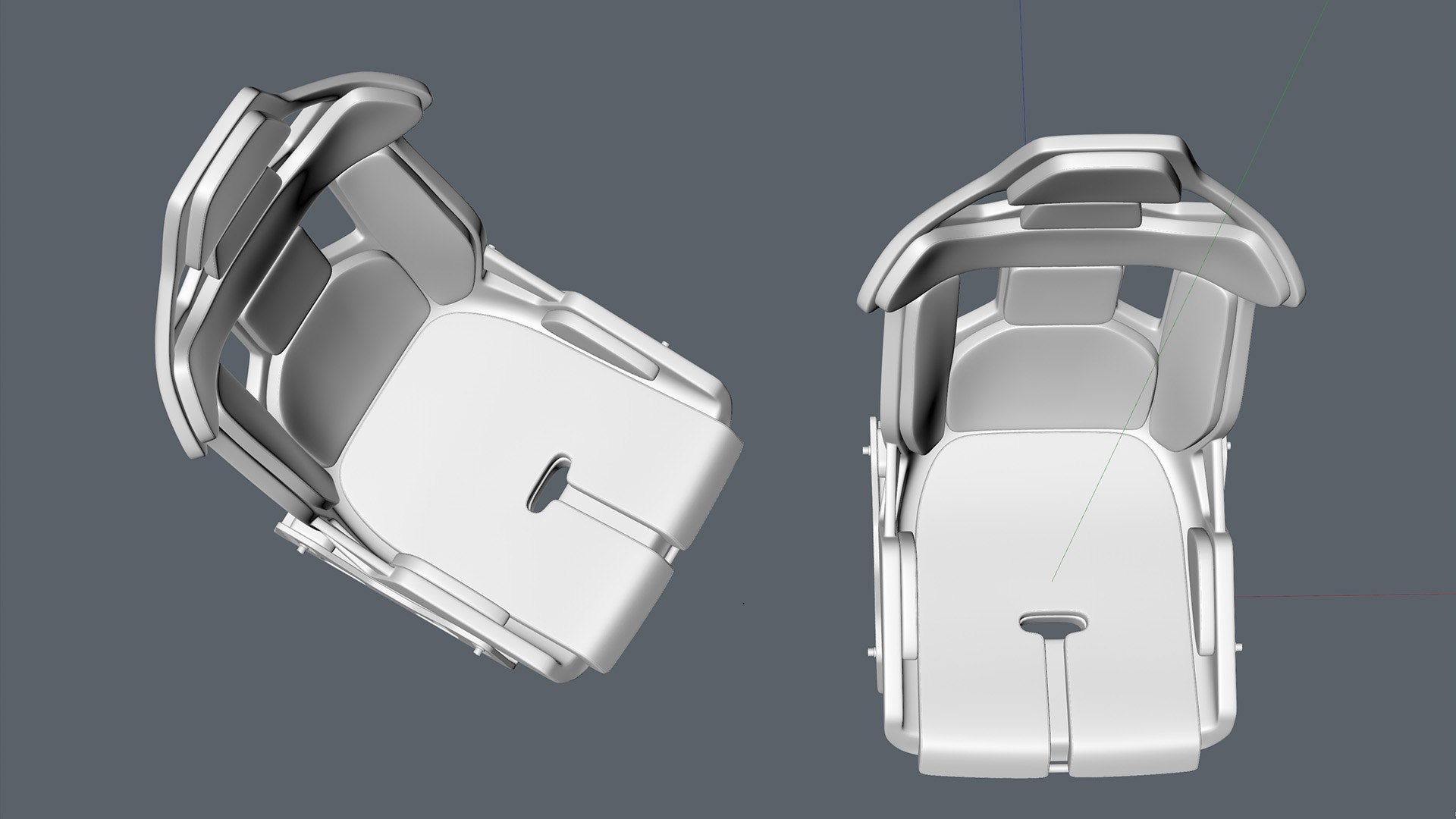 3D Carbon Fibre Car Racing Seat Model - TurboSquid 2303854