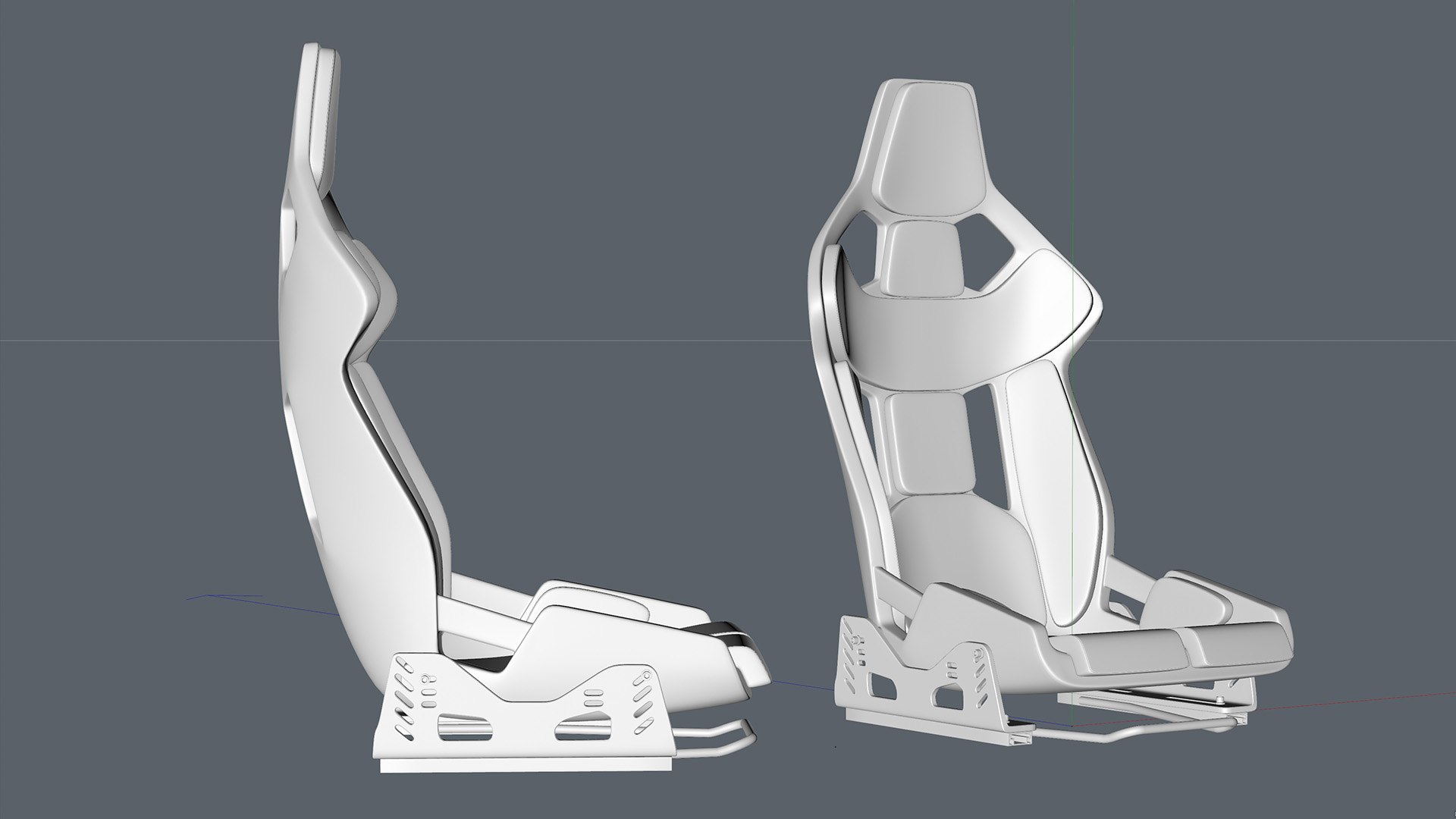 3D Carbon Fibre Car Racing Seat Model - TurboSquid 2303854