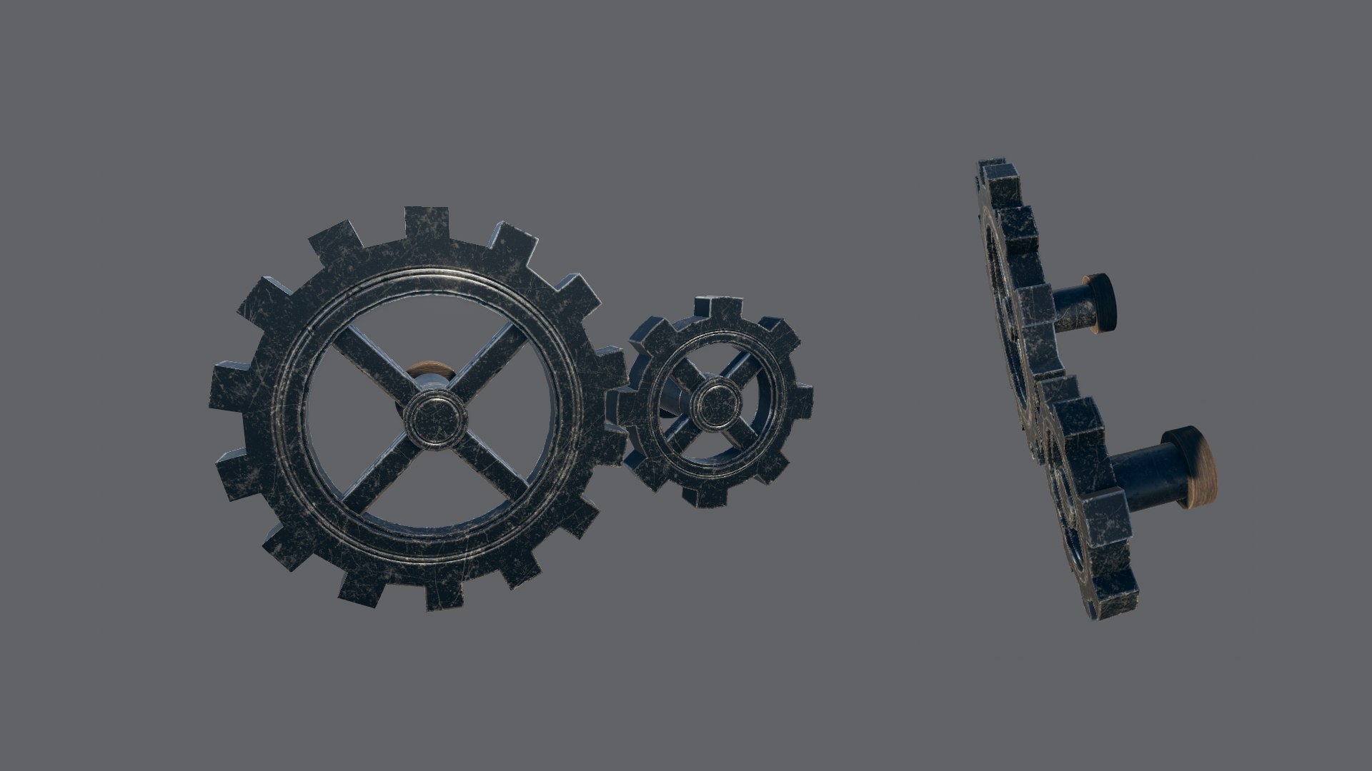 3D Gears Levers Mechanisms - TurboSquid 1525998