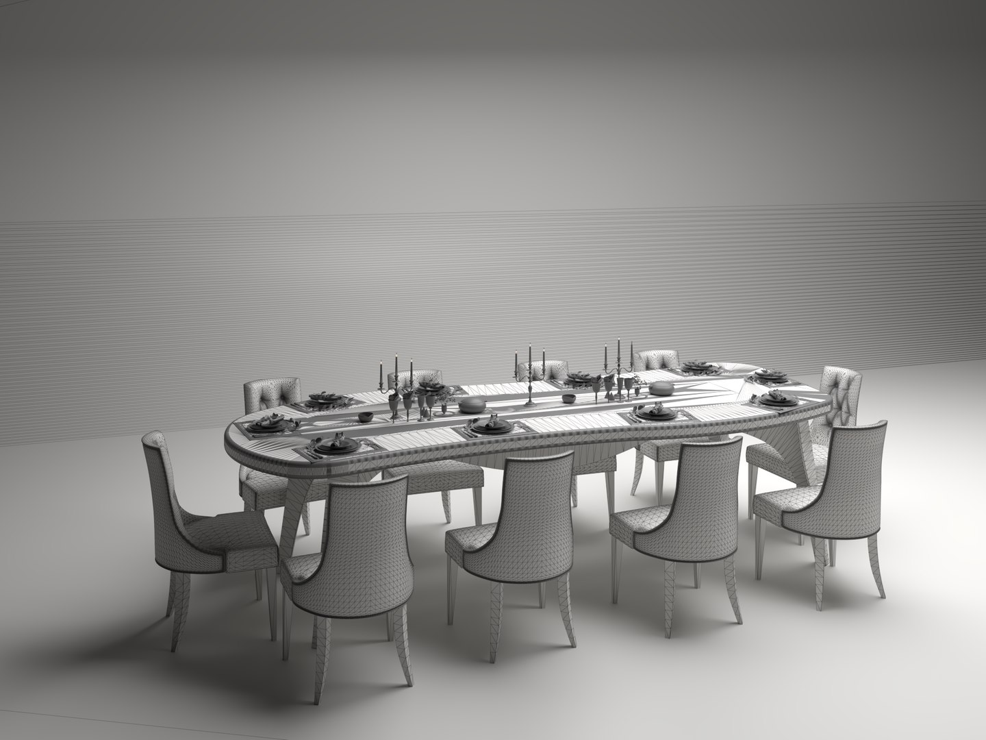 3D Model Dining Table - TurboSquid 1975204