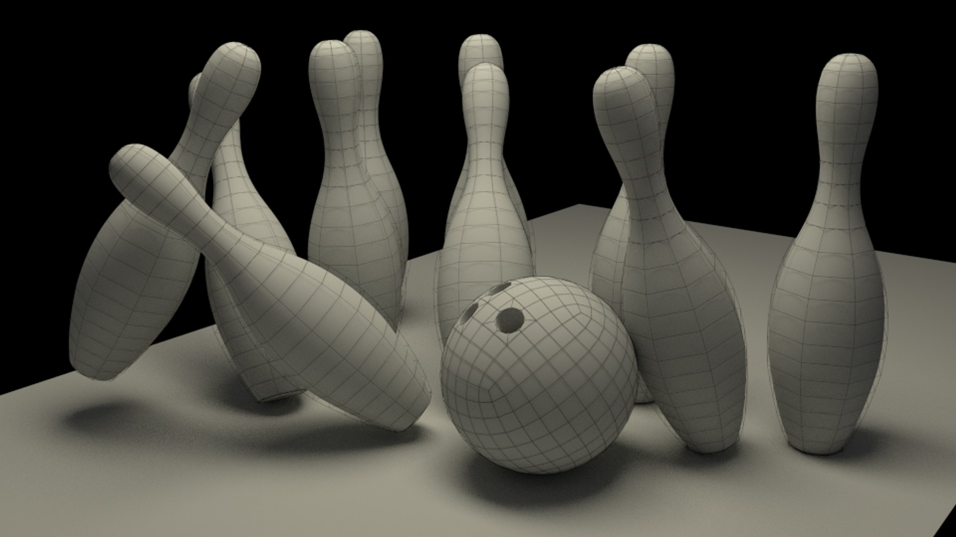 3D Model Bowl Pin - TurboSquid 1319804
