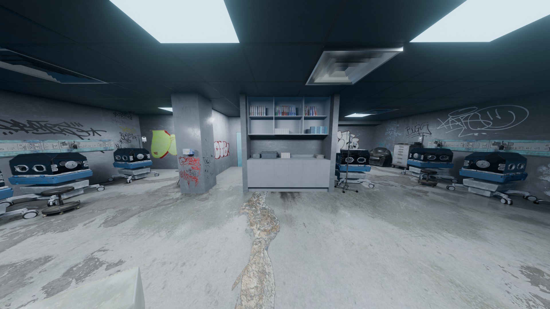 3D Model Hospital Incubator Room - TurboSquid 2257812