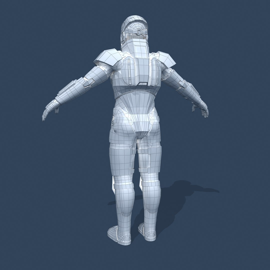 3d model fi games human