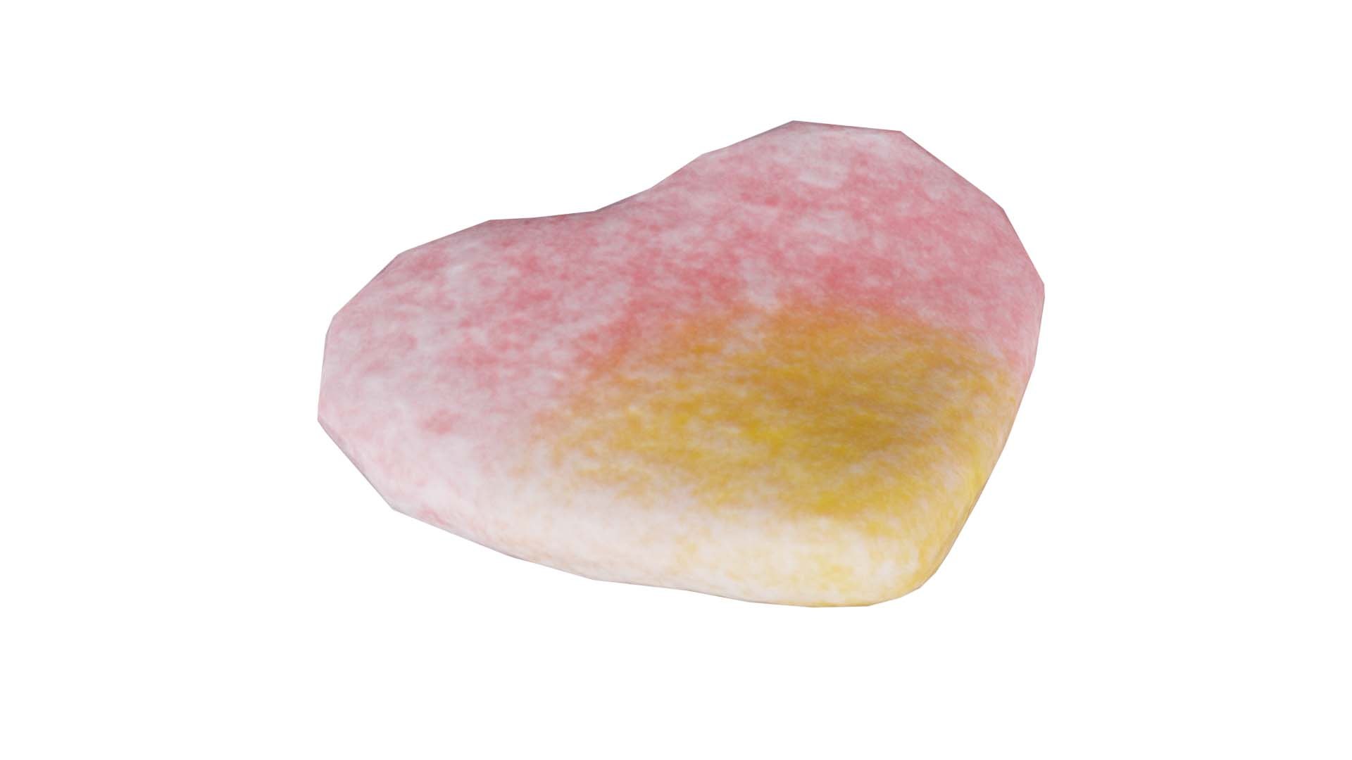 3D Model 2 Color Sour Heart Remastered - TurboSquid 2362208