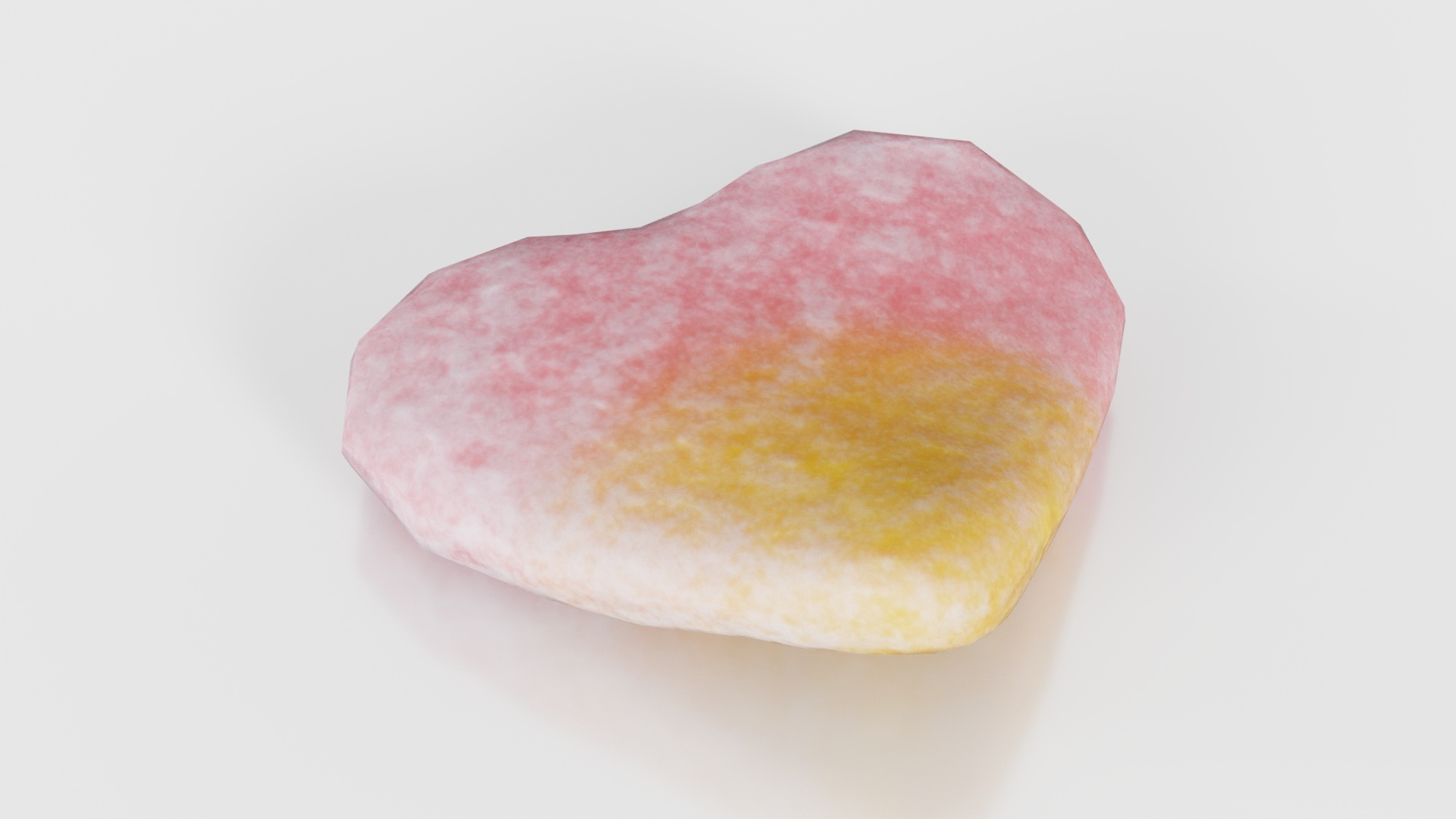 3D Model 2 Color Sour Heart Remastered - TurboSquid 2362208