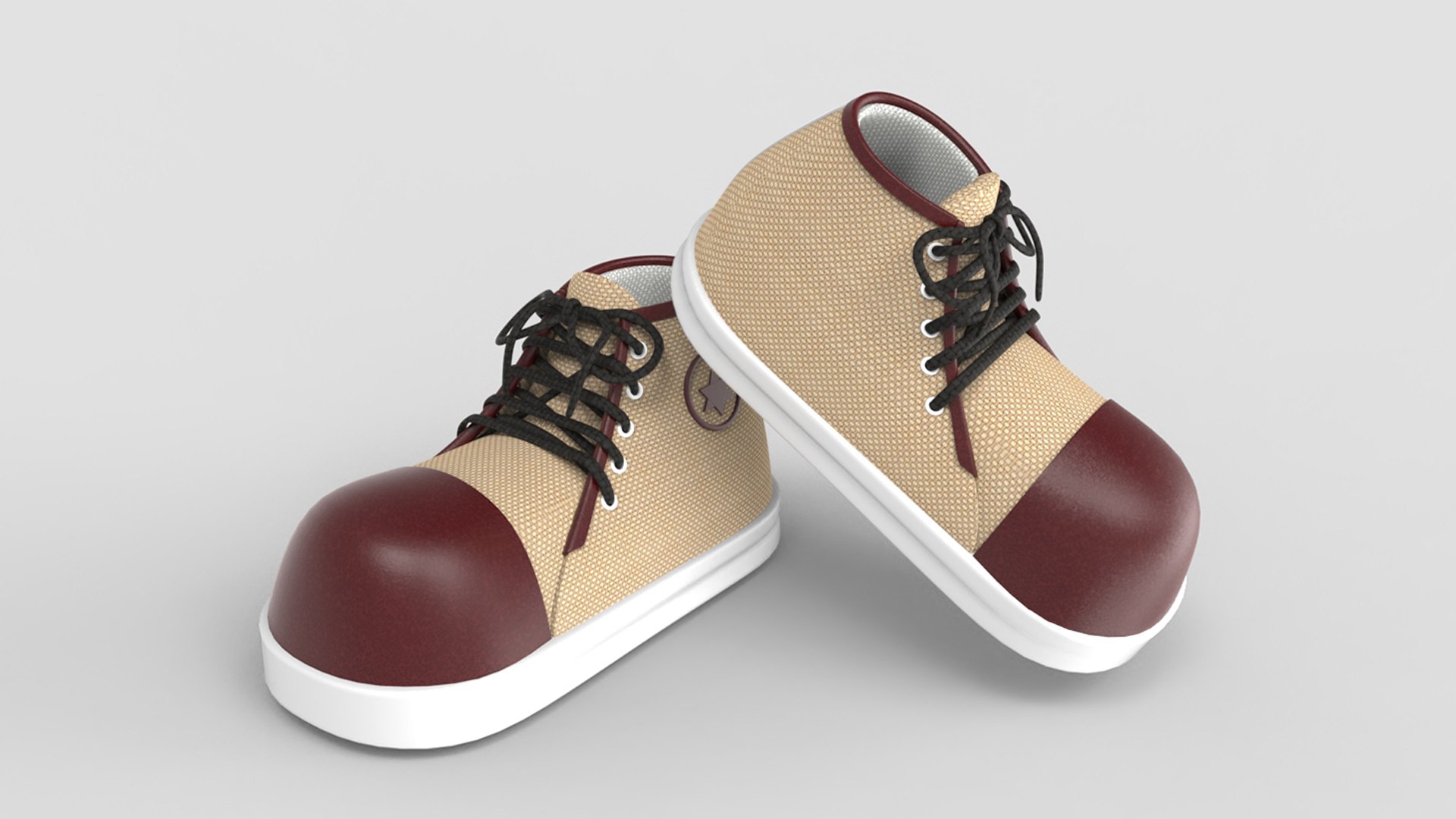 Cartoon Character Shoes Lowpoly Model - TurboSquid 1757234