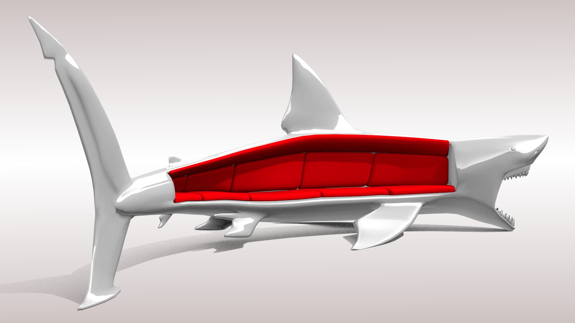 3dsmax sofa shark