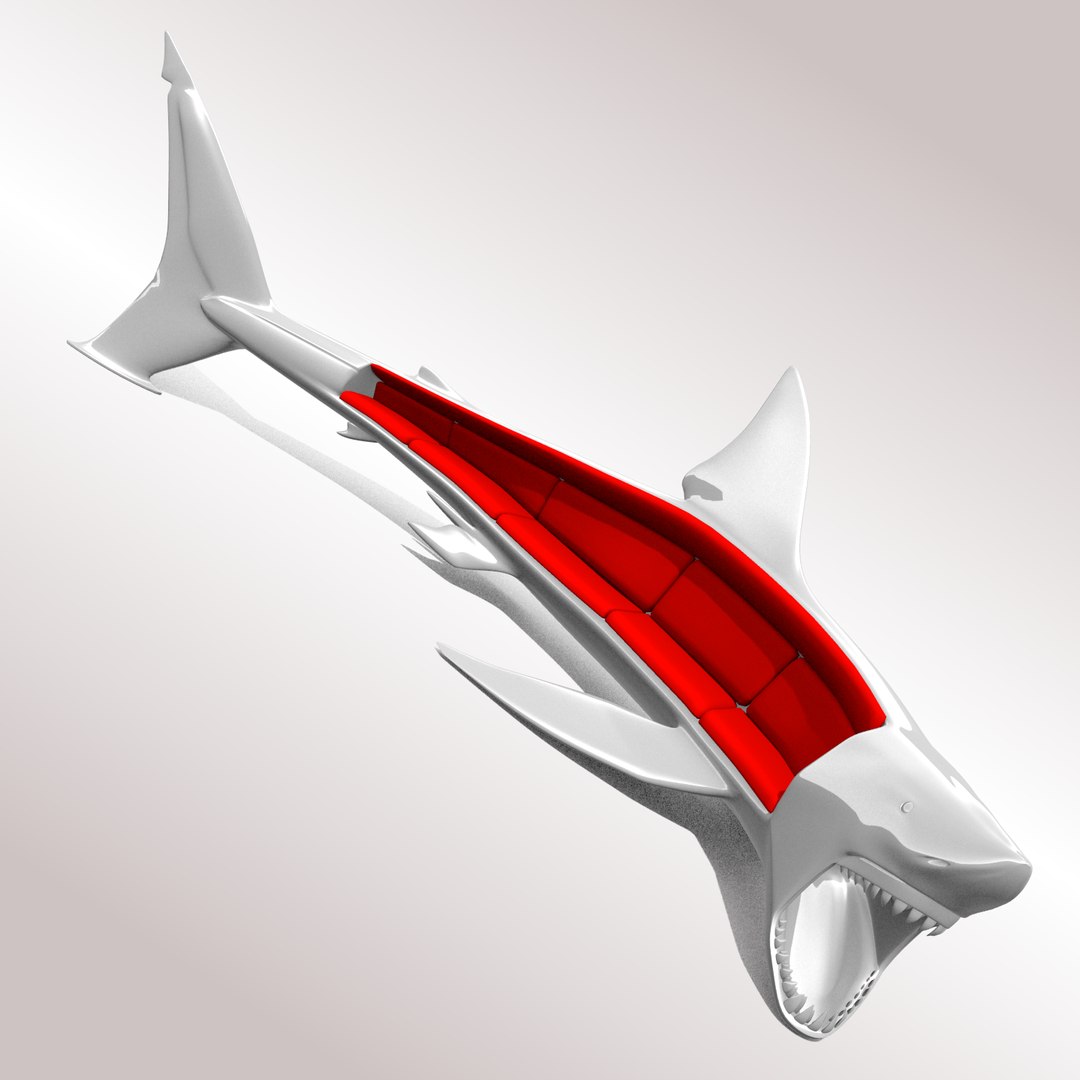 3dsmax sofa shark