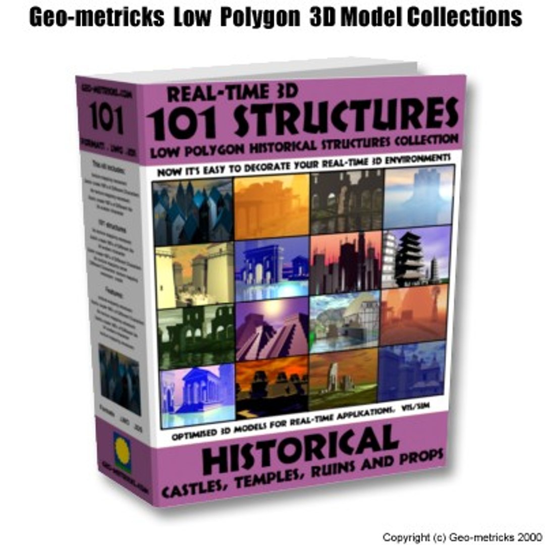 Polygons Structure 3d Model