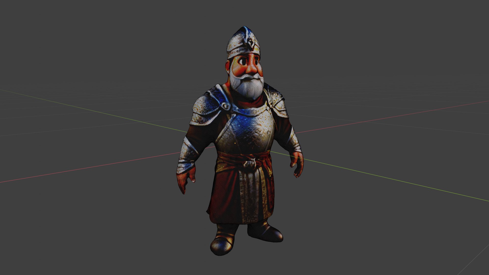 Old Knight Model - TurboSquid 2127582