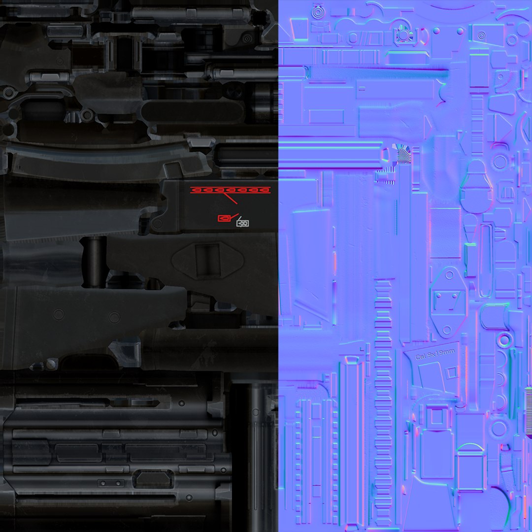 3D Mp5A2 Tactical - Low Poly Mobile Ready - TurboSquid 1975193