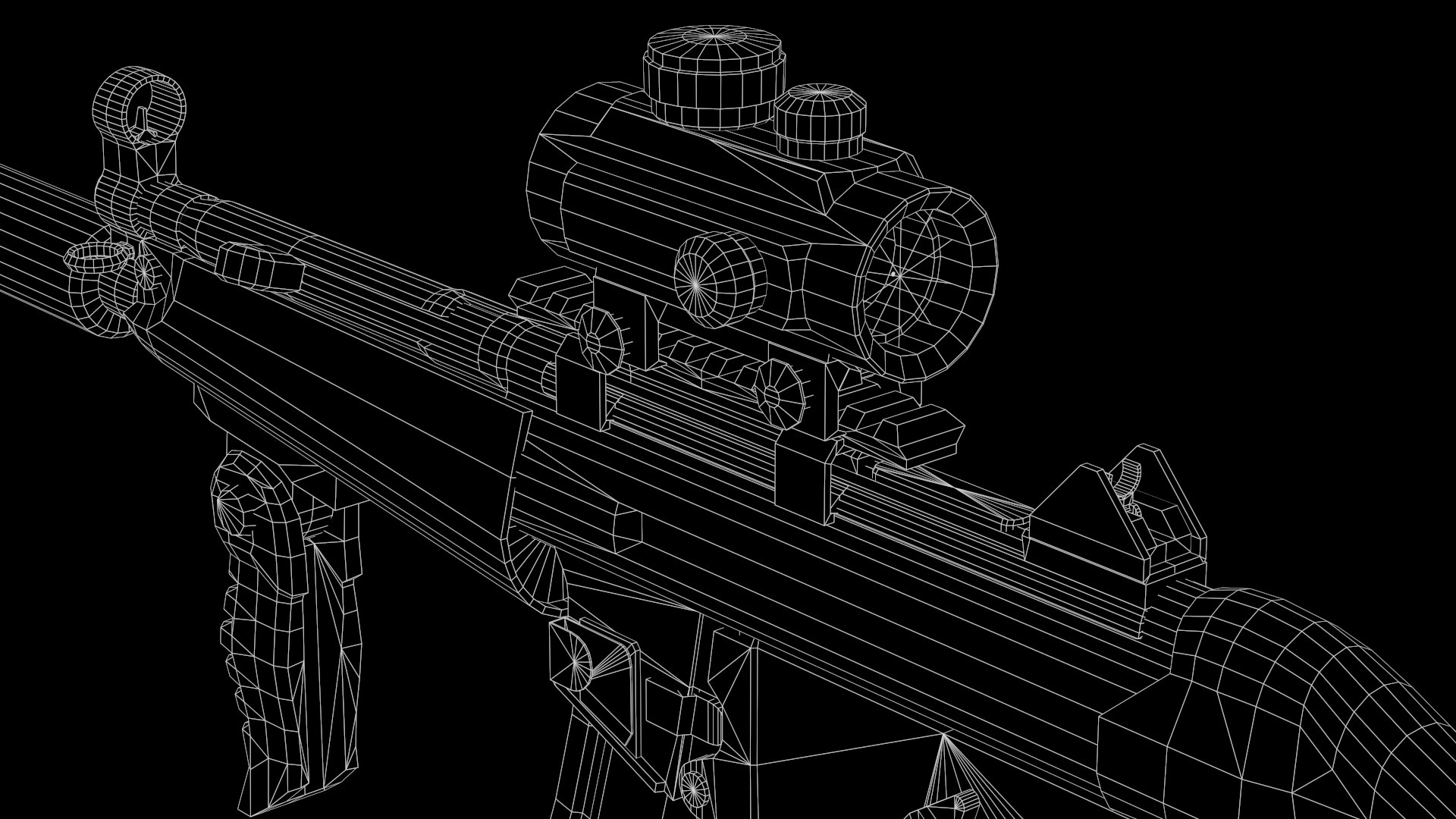 3D Mp5A2 Tactical - Low Poly Mobile Ready - TurboSquid 1975193
