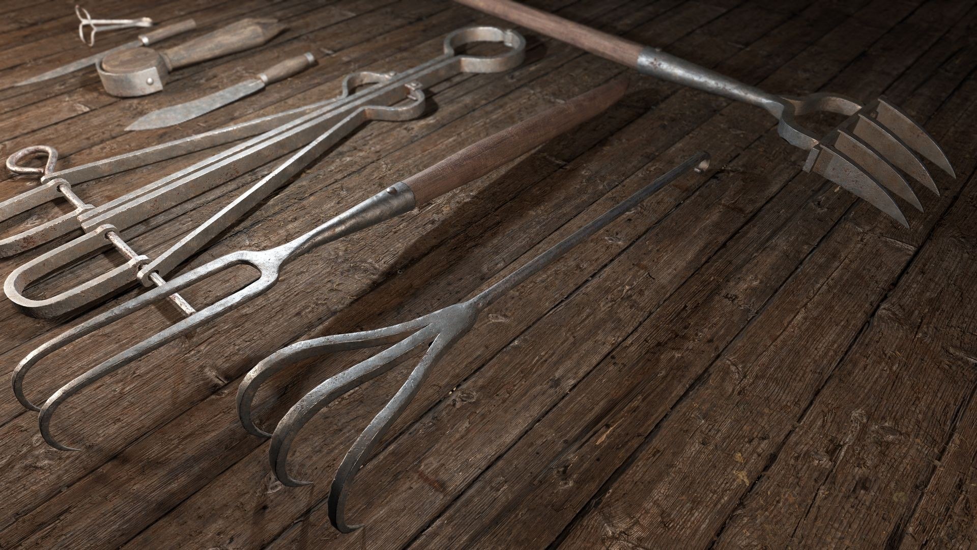 Inquisition Tools 3D Model - TurboSquid 1564305