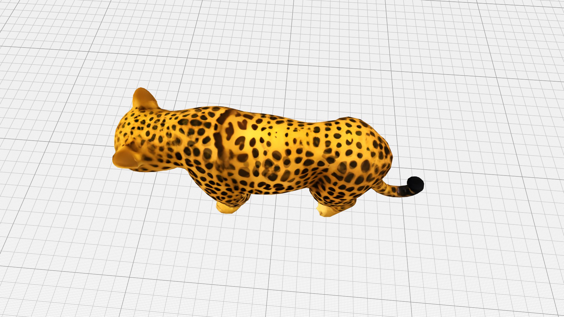 3D Model Leopard Realistic Lowpoly - TurboSquid 2307263