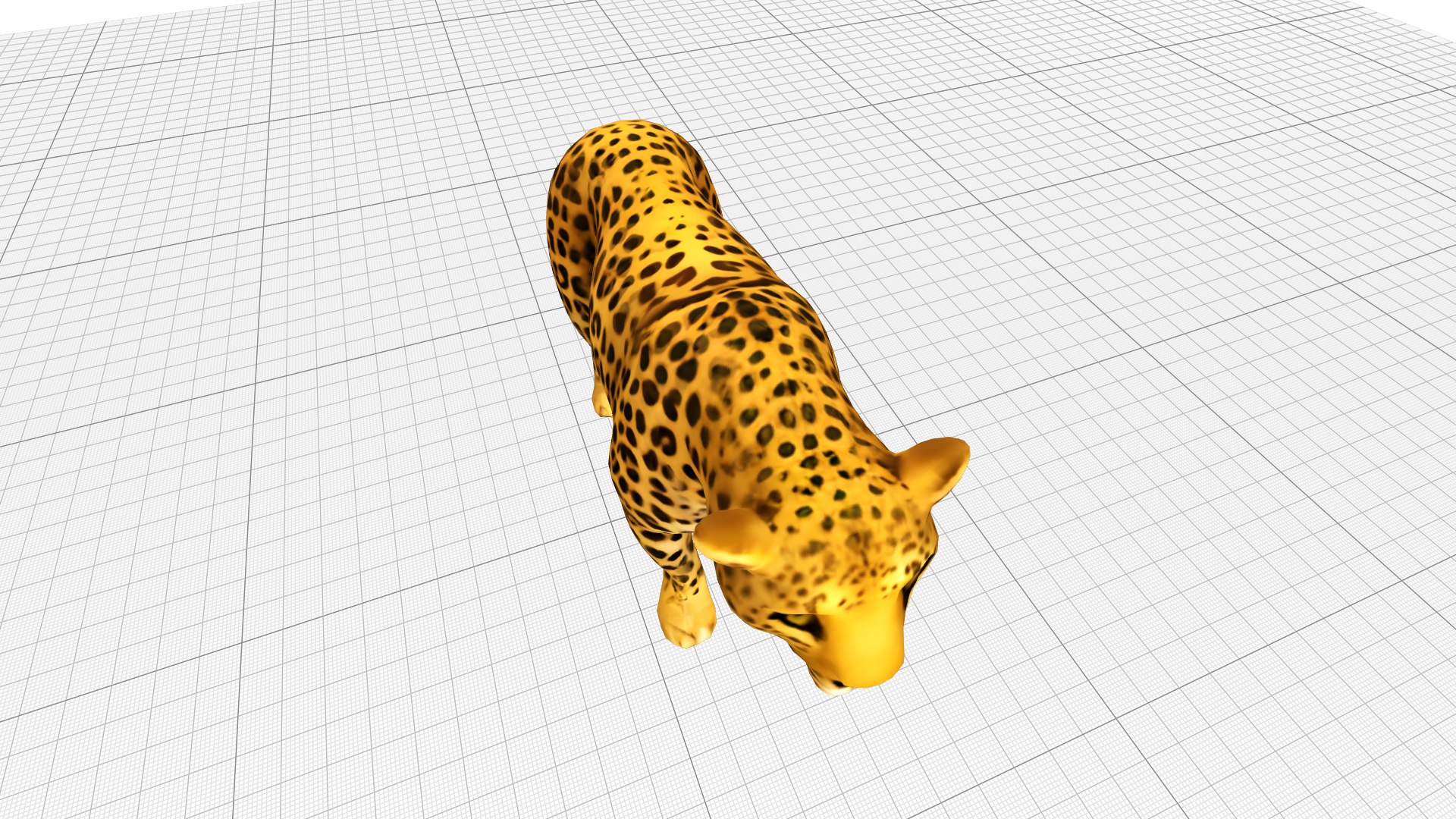 3D Model Leopard Realistic Lowpoly - TurboSquid 2307263