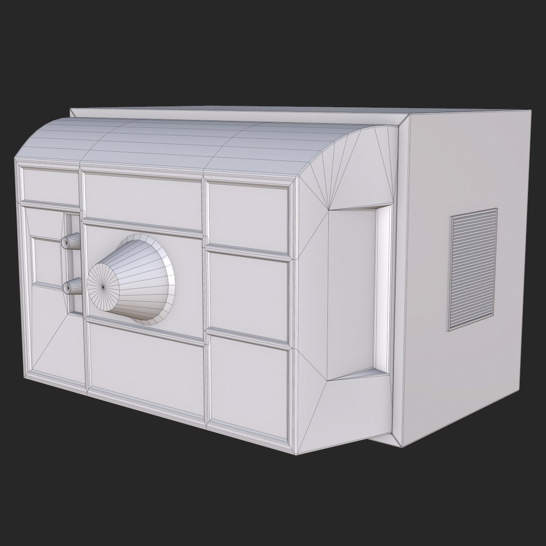 Retro Television 1970s Tv 3D - TurboSquid 1421965