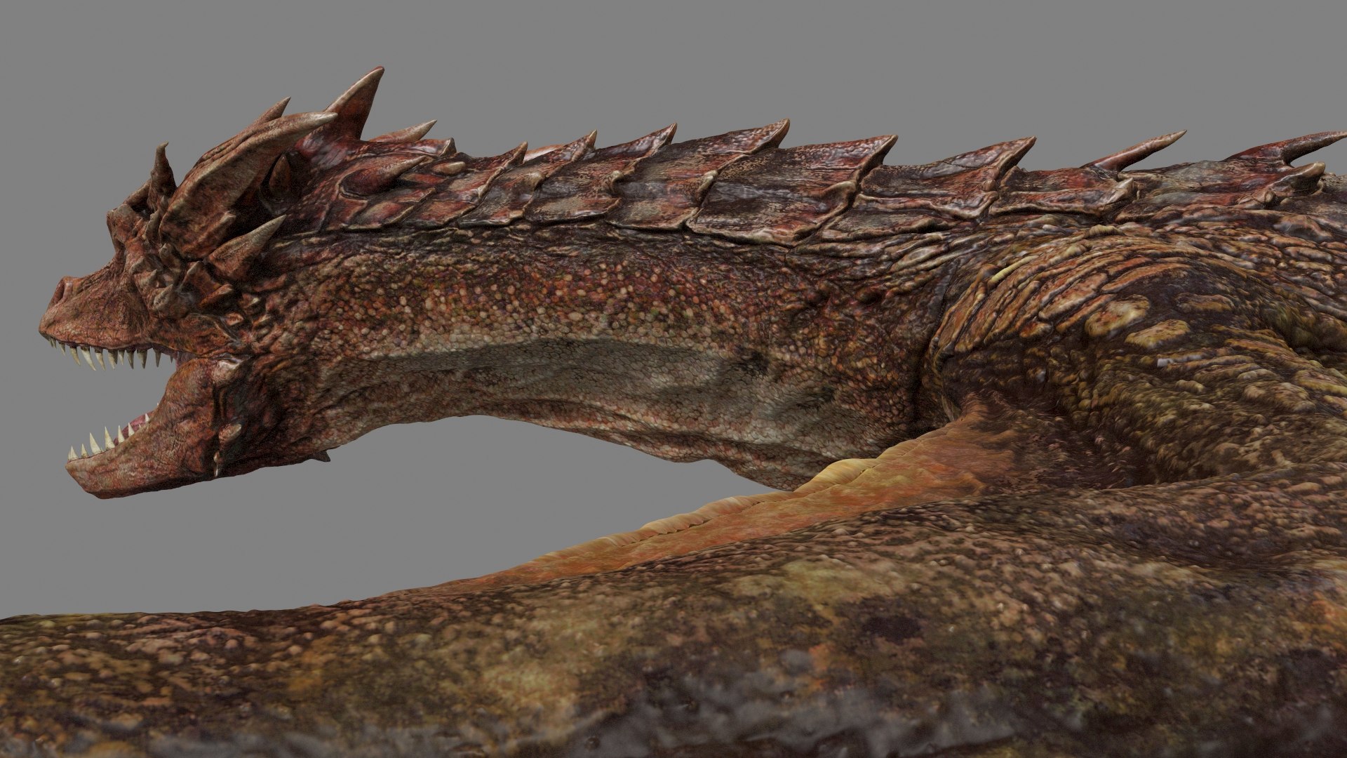 3d Dragon Model