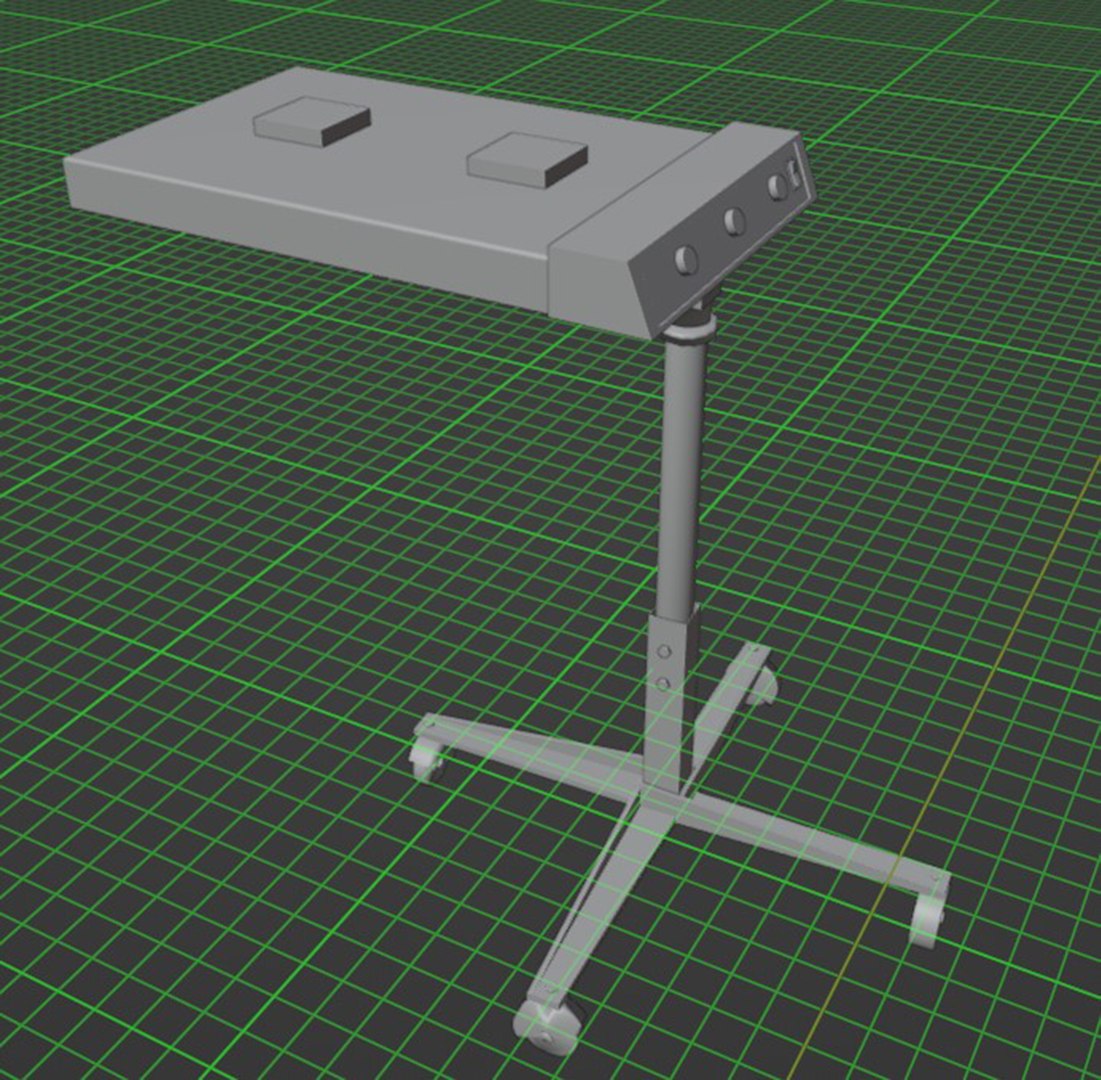 3D Model Screen Printing Flash Dryer - TurboSquid 2047092