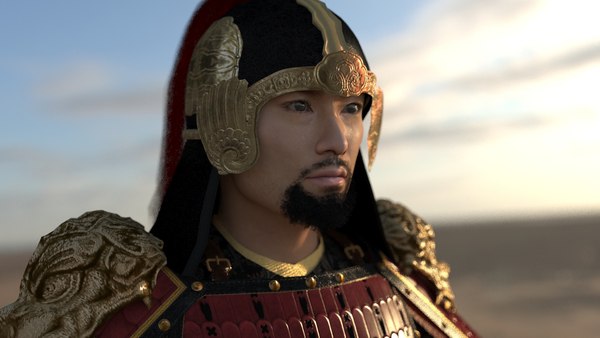 Chinese Hero model - TurboSquid 1841433