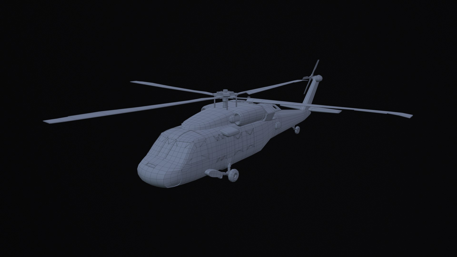3D Asset - Army - UH60 BlackHawk - 3D MODEL Low-poly Model - TurboSquid ...