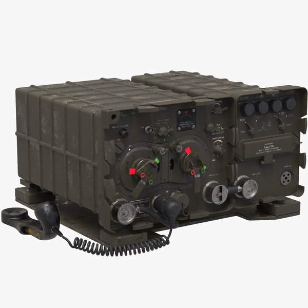 3D Receiver Transmitter RT-66GRC - TurboSquid 1761356