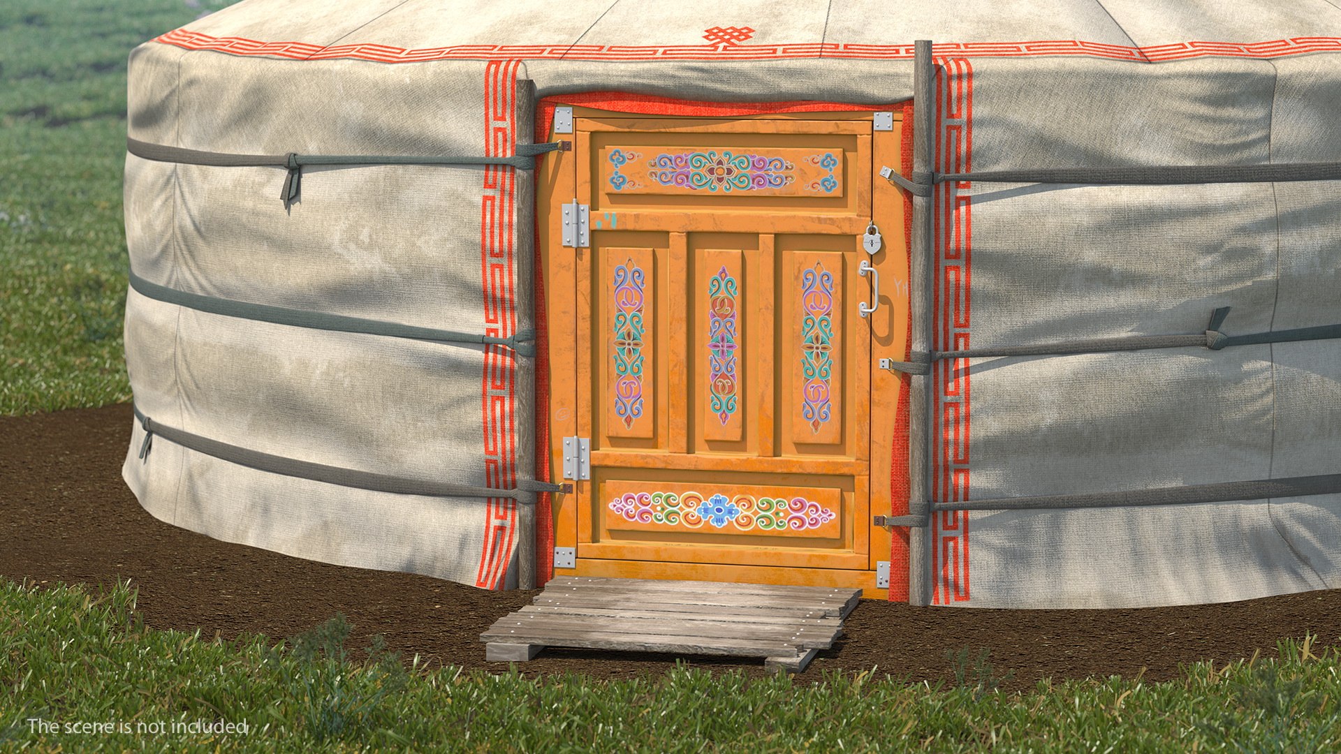 3D Yurt Mongolian Nomads - TurboSquid 1443458