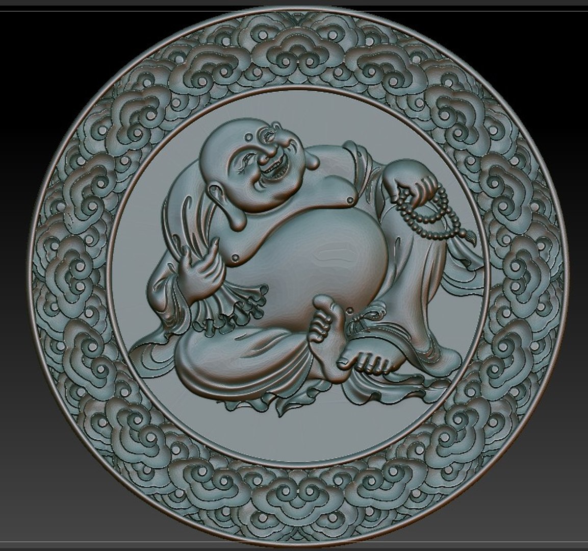 Maitreya Buddha! 3d Obj