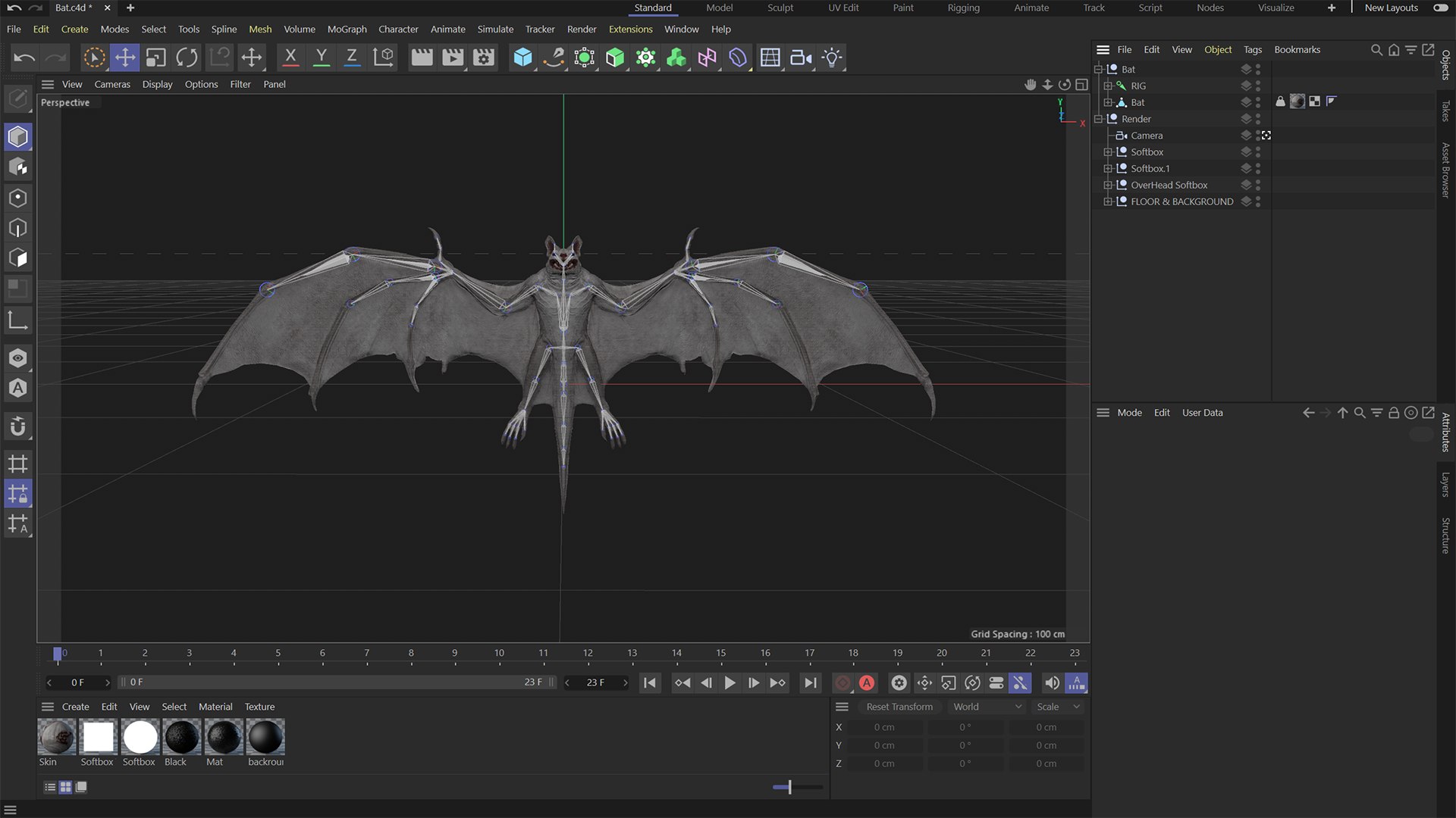 3D Bat Model - TurboSquid 1838371