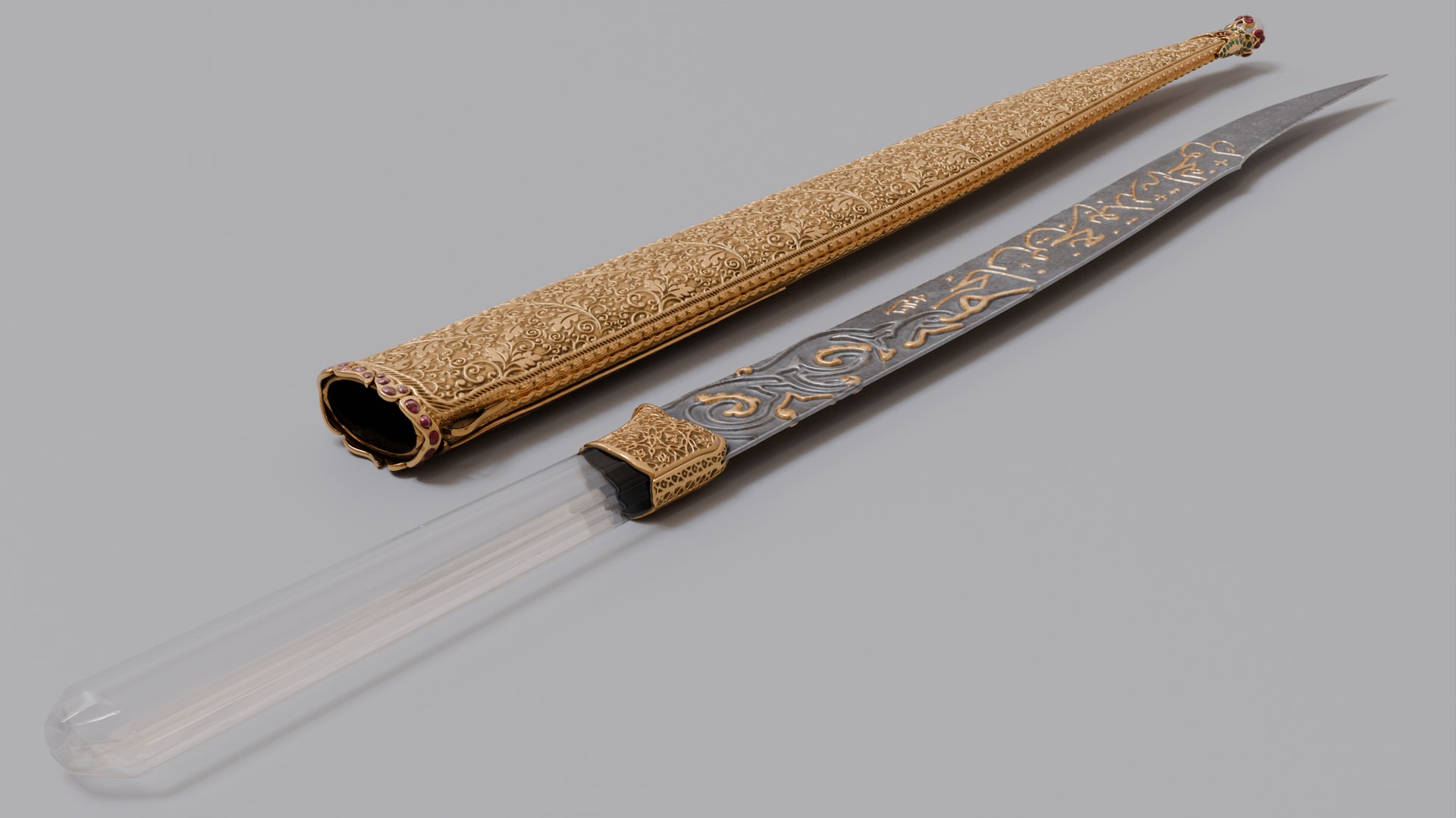 3D Model Ottoman Dagger - TurboSquid 2198480