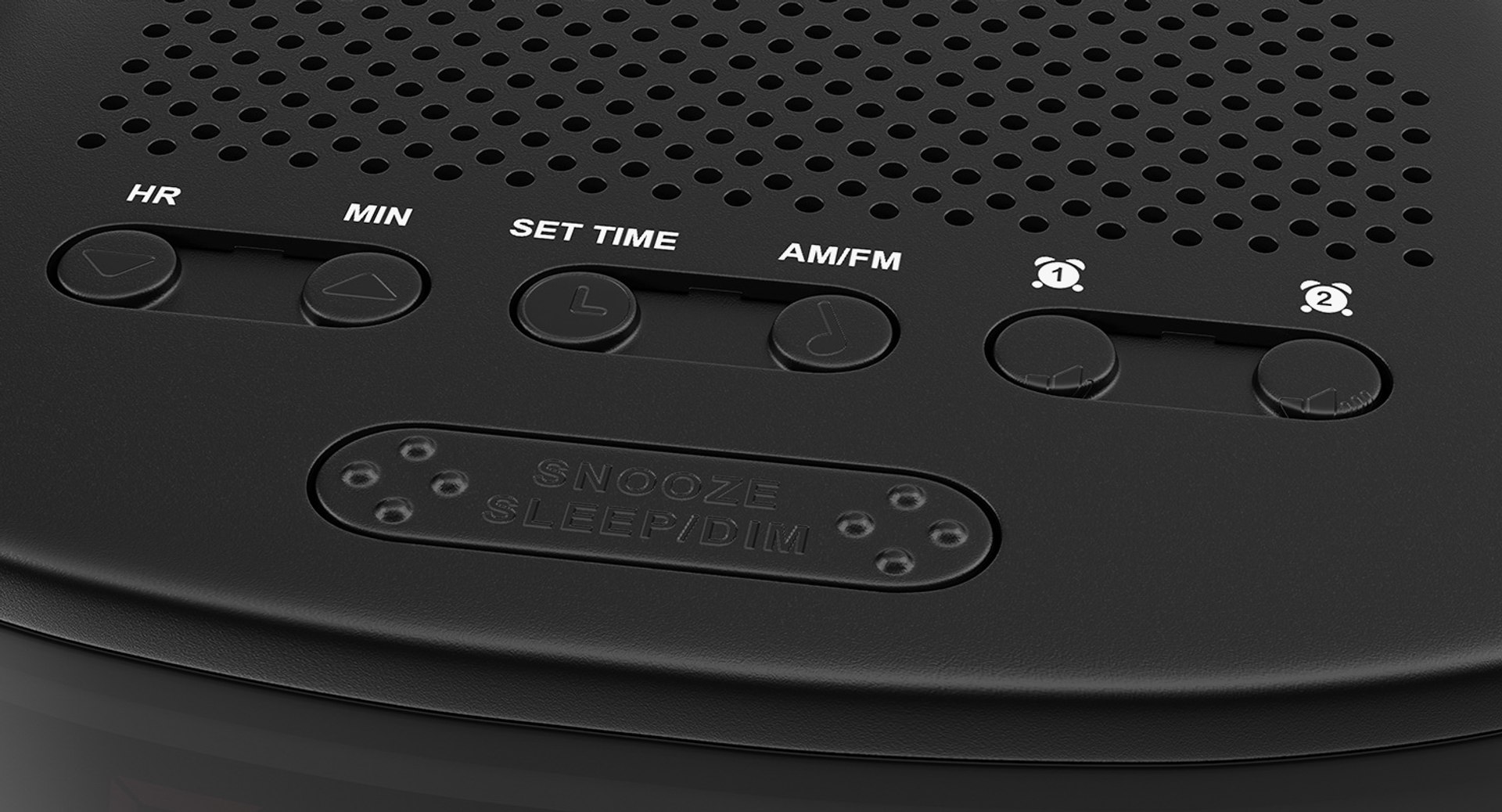 3D Digital Clock Radio Magnasonic - TurboSquid 1410225