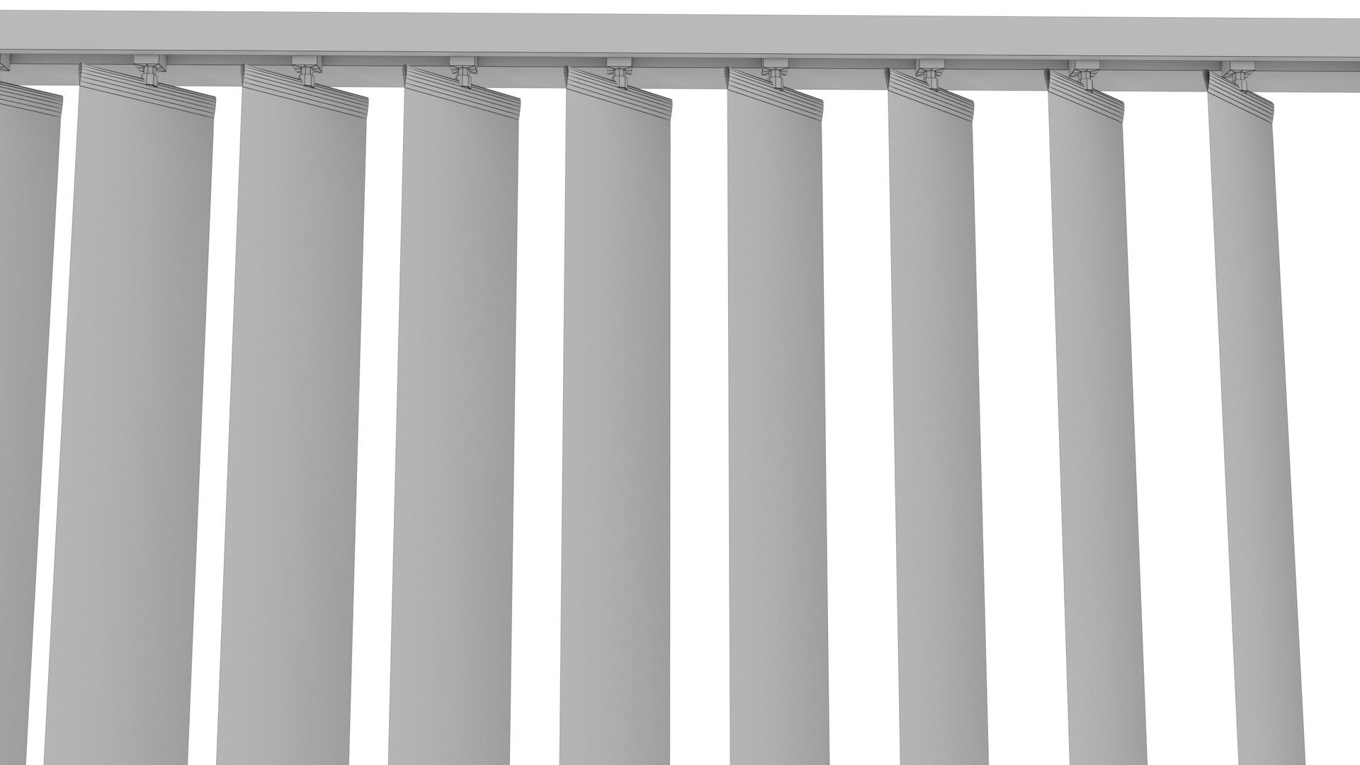 Office Curtain With 3 Variations 3D - TurboSquid 2258797