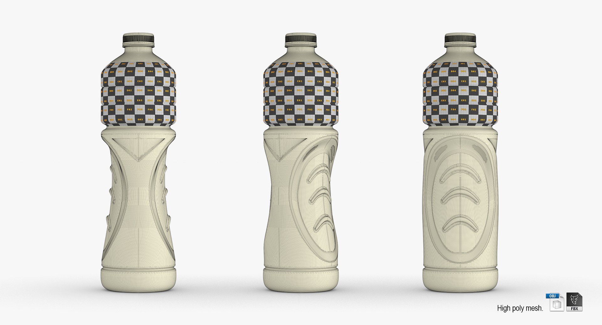 3d Max Powerade Bottle