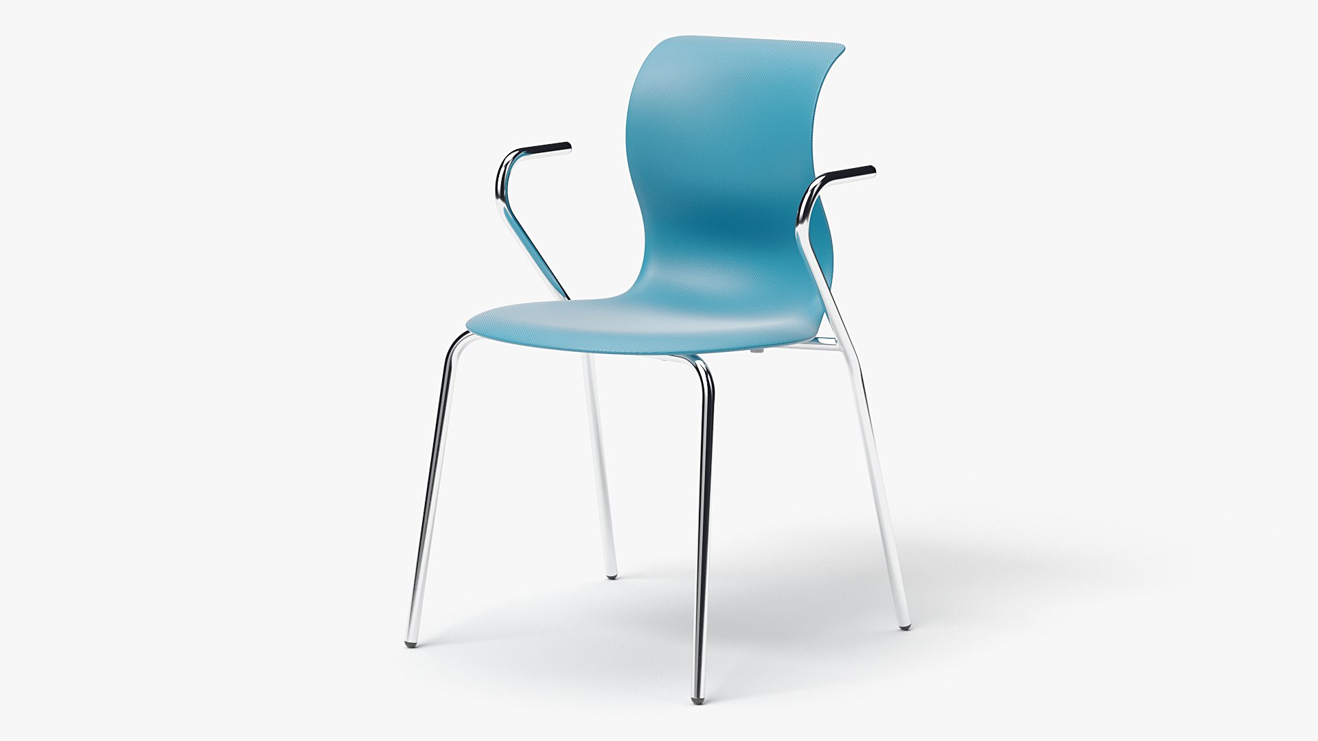 3D Model Modern Stackable Chair - TurboSquid 1617430