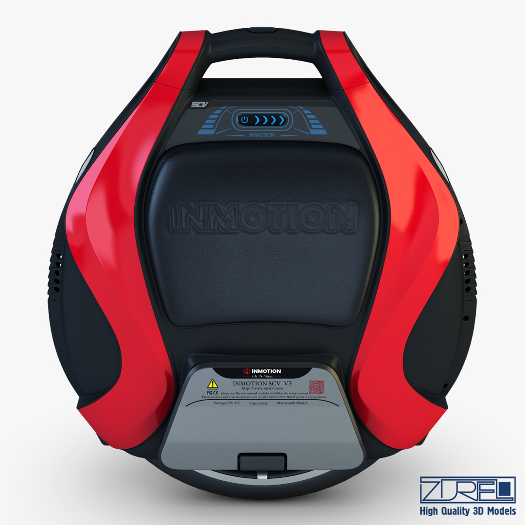 inmotion v3 pro red 3d max